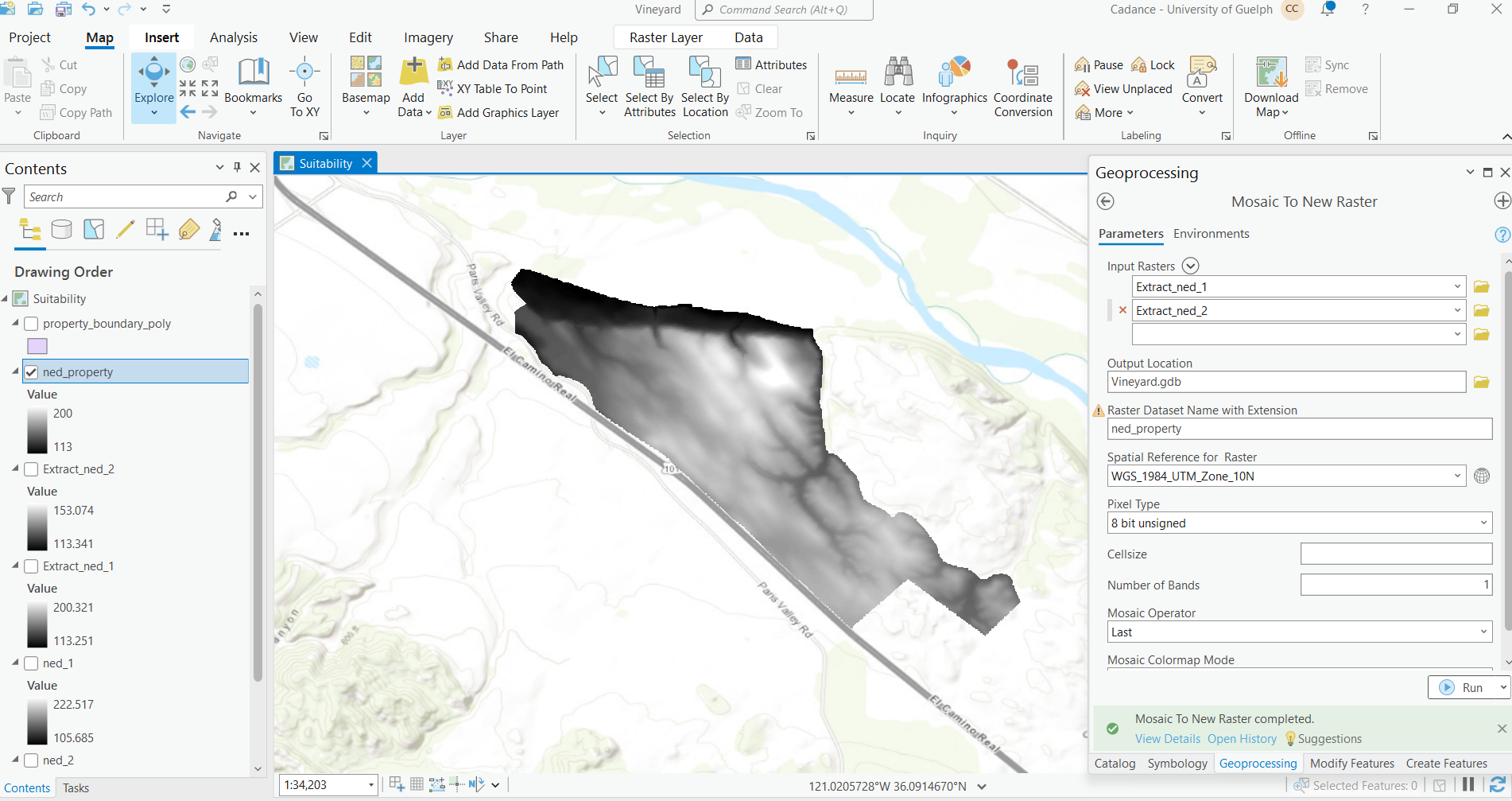 Gis Chapter 8a Vineyard Spatialnode